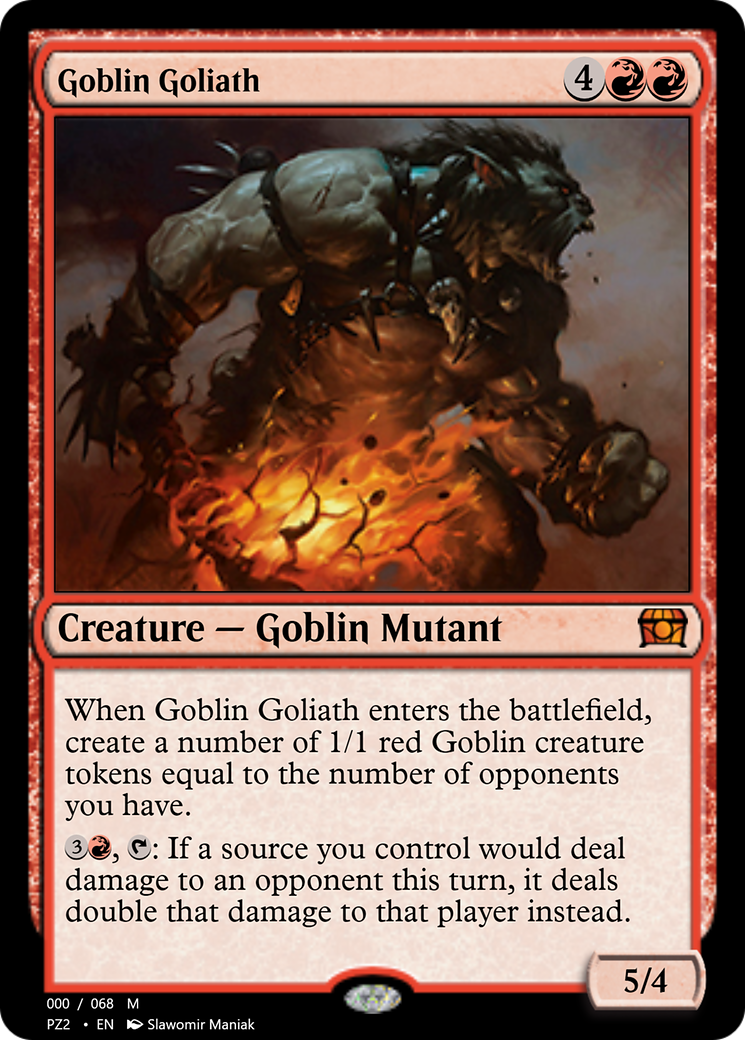 Goblin Goliath (PZ2-70783) - Treasure Chest - Game Nerdz