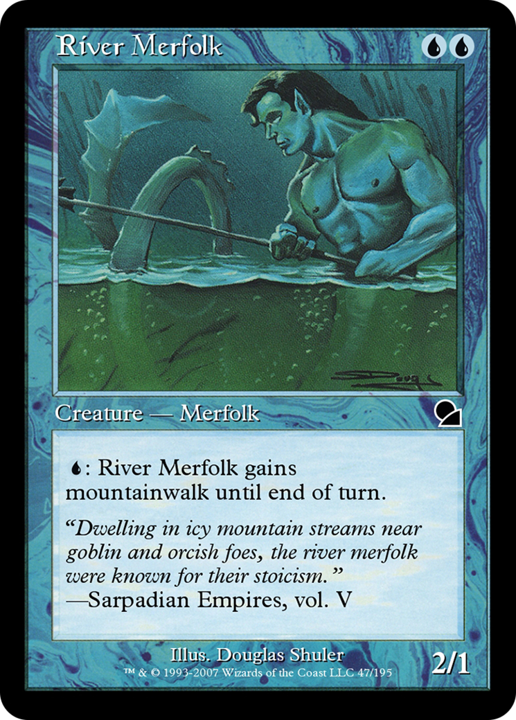 River Merfolk (ME1-047) - Masters Edition - Game Nerdz