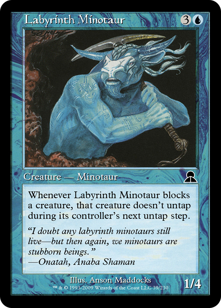 Labyrinth Minotaur (ME3-039) - Masters Edition III - Game Nerdz