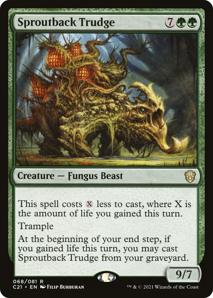 Sproutback Trudge (C21-068) - Commander 2021 - Game Nerdz