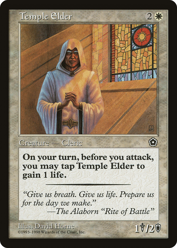 Temple Elder (P02-024) - Portal Second Age - Game Nerdz