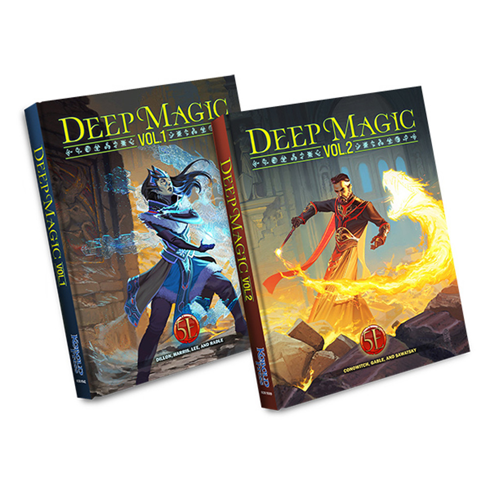 Deep Magic RPG: Vol. 1 & 2 Gift Set (5E) - Game Nerdz