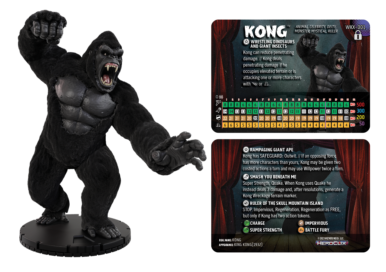 Marvel HeroClix: Iconix - Colossal Kong - Game Nerdz