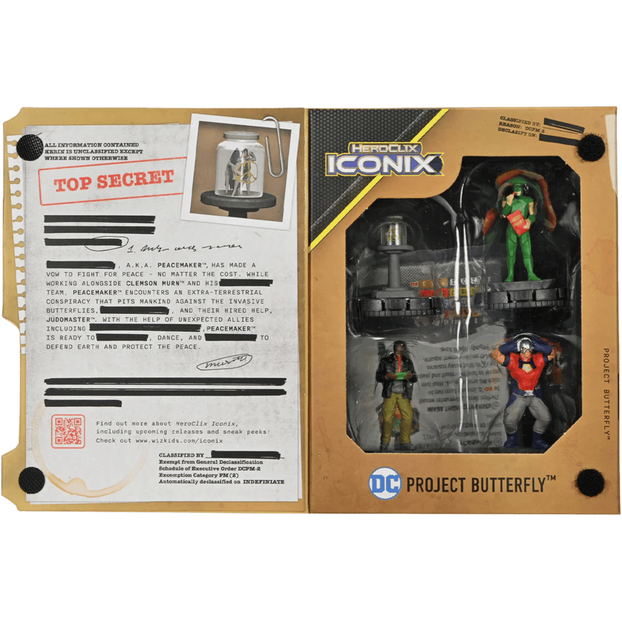 DC HeroClix: Iconix - Peacemaker Project Butterfly - Game Nerdz