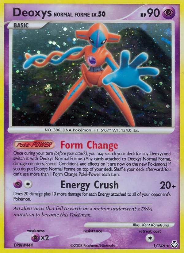 Pokemon Deoxys Defense Form