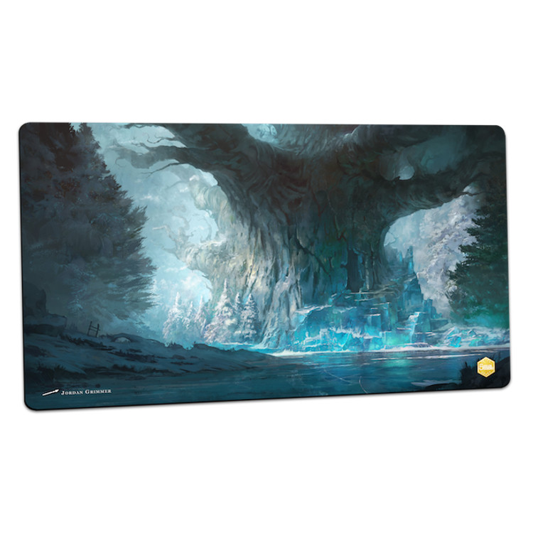 5 Color Combo Playmat: Clearing (Jordan Grimmer) - Game Nerdz