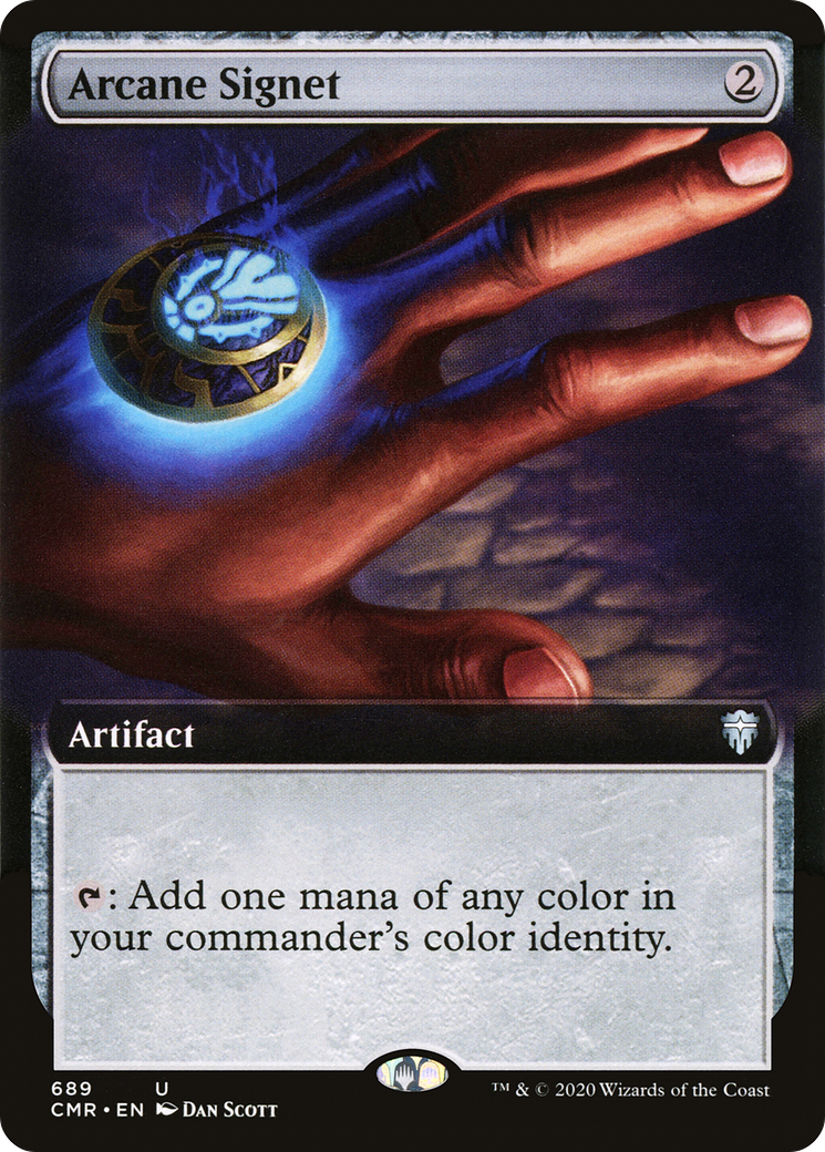 Arcane Signet (CMR-689) - Commander Legends: (Extended Art) - Game Nerdz