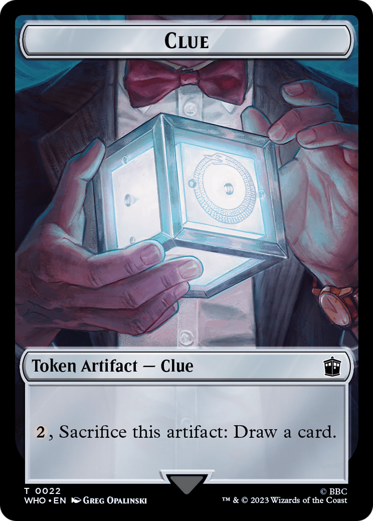 Clue (TWHO-022) - Doctor Who Tokens - Game Nerdz