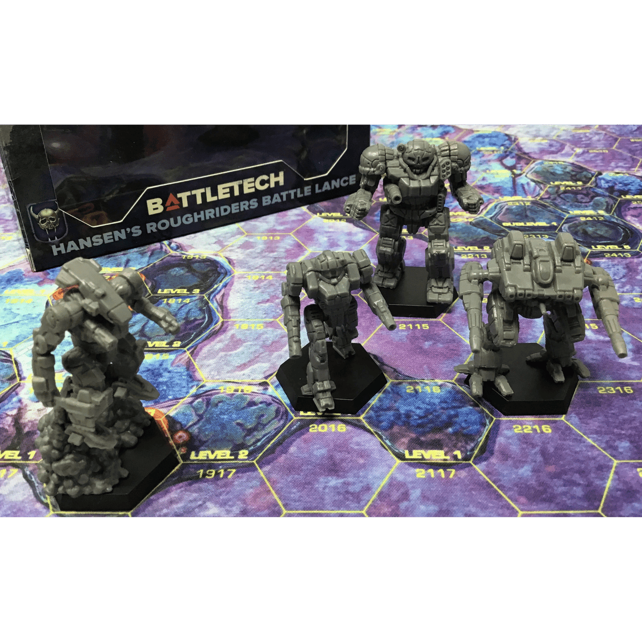 BattleTech: Hansen's Roughriders Battle Lance - Miniature Force Pack ...
