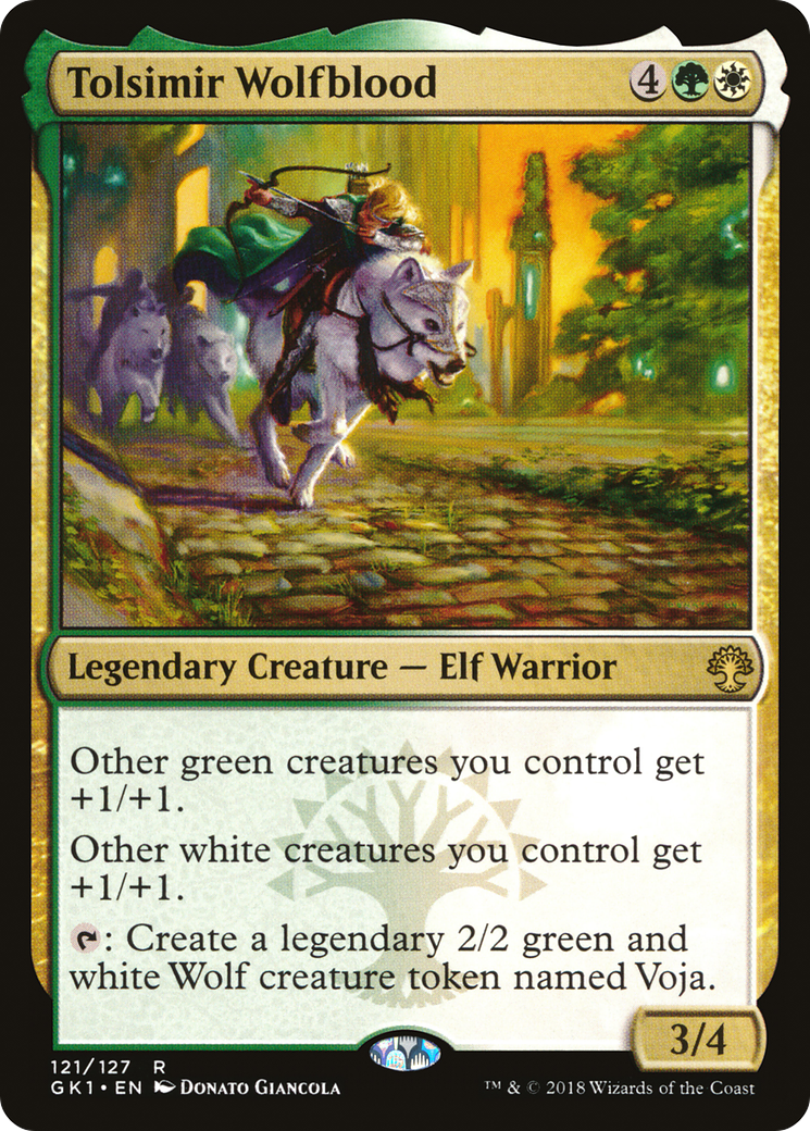Tolsimir Wolfblood (GR1-121) - GRN Guild Kit - Game Nerdz
