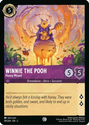 Winnie the Pooh - Hunny Wizard (59/204) - Rise of the Floodborn - Game ...