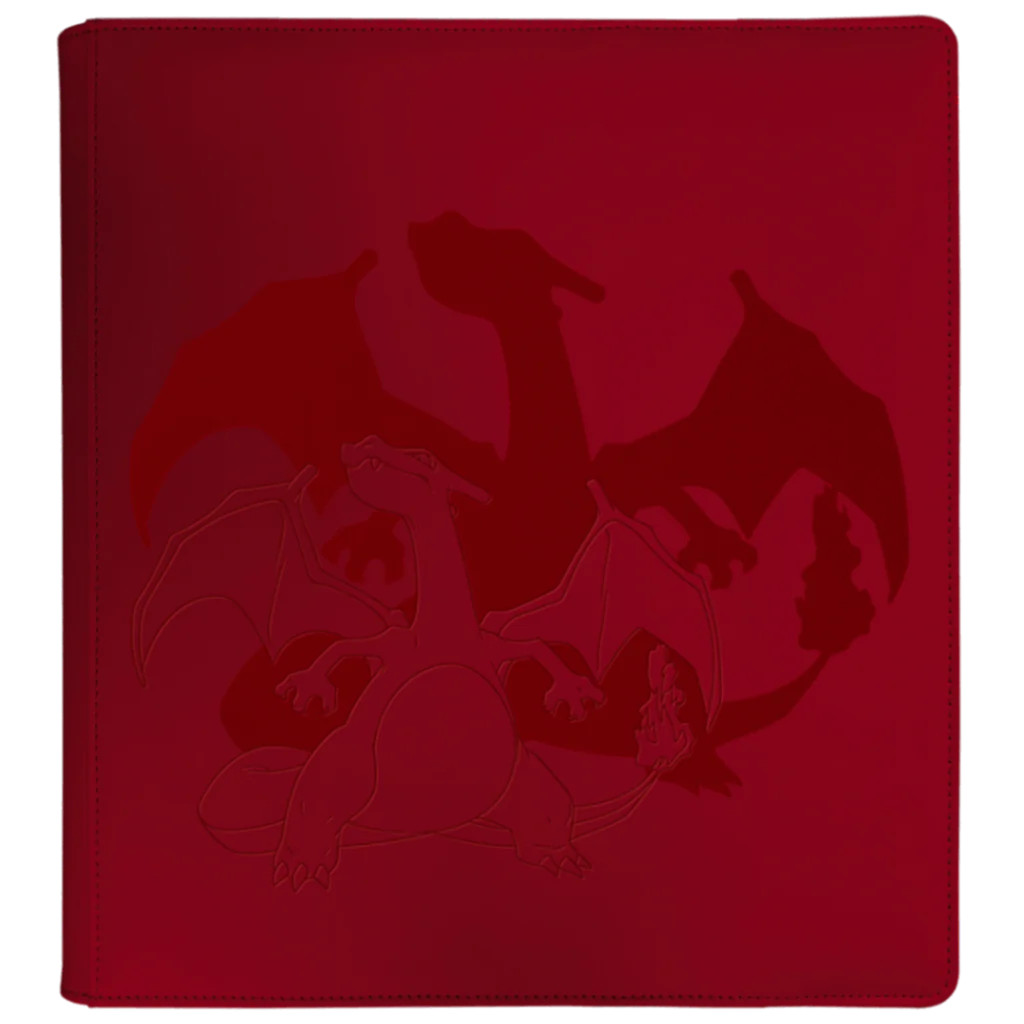 Ultra Pro Binder: Charizard - Elite Series, Zippered (12-Pocket) - Game ...
