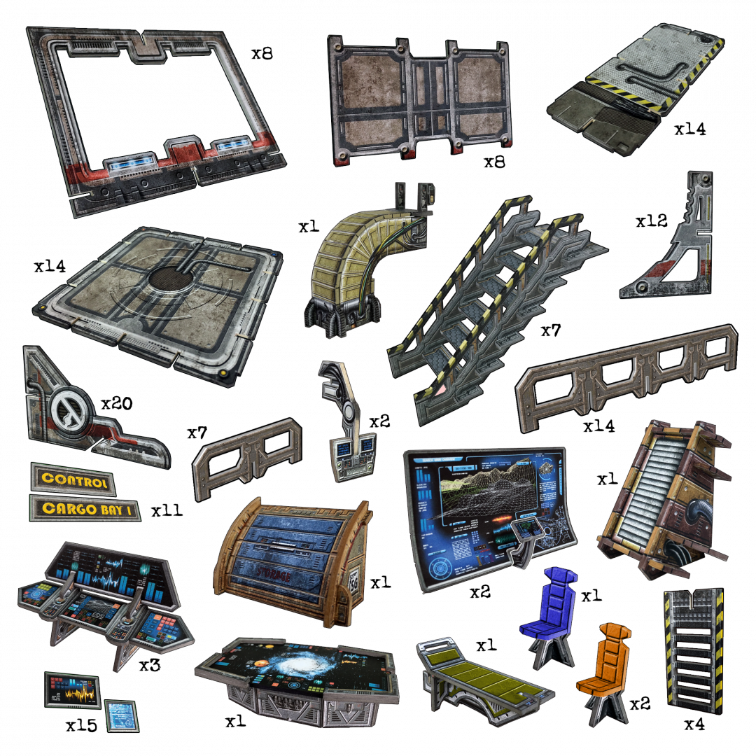 Battle Systems Terrain: Outlands Core Set - Game Nerdz