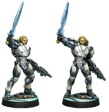 Infinity: ALEPH Achilles v2 (Hoplite Armor) (Multi Rifle, CCW) - Game Nerdz