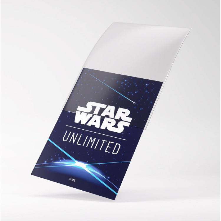 Gamegenic Sleeves: Star Wars Unlimited - Card Back - Blue (Double ...