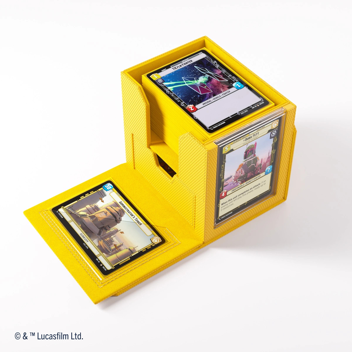 Gamegenic Deck Box: Star Wars Unlimited - Deck Pod - Yellow - Game Nerdz