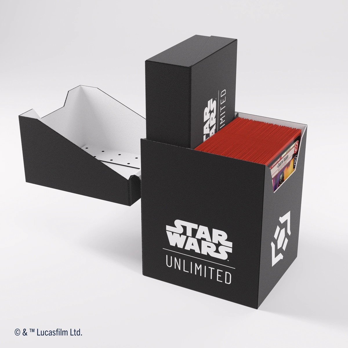 Gamegenic Deck Box: Star Wars Unlimited - Soft Crate - Black/White ...