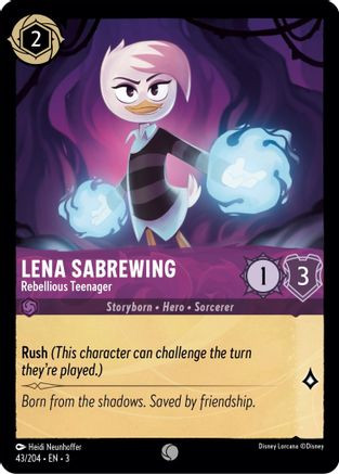 Lena Sabrewing - Rebellious Teenager (43/204) - Into the Inklands ...