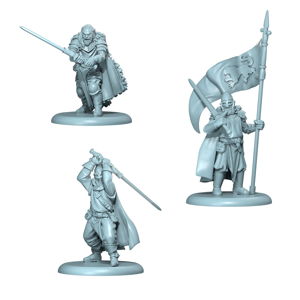 A Song of Ice & Fire Miniatures Game: Winterfell Guards ML - Game Nerdz