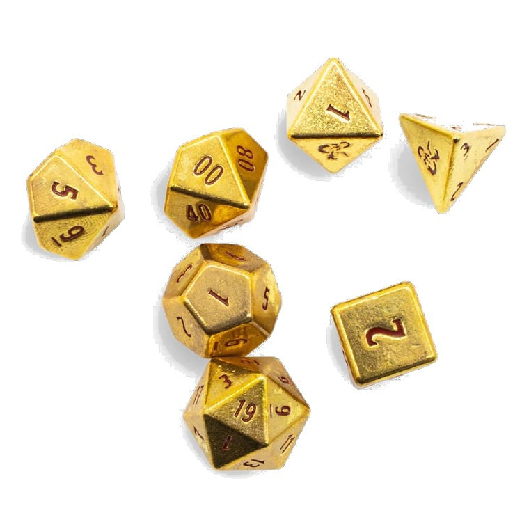 Ultra Pro Dice: Dungeons & Dragons 50th Anniversary - Heavy Metal RPG ...