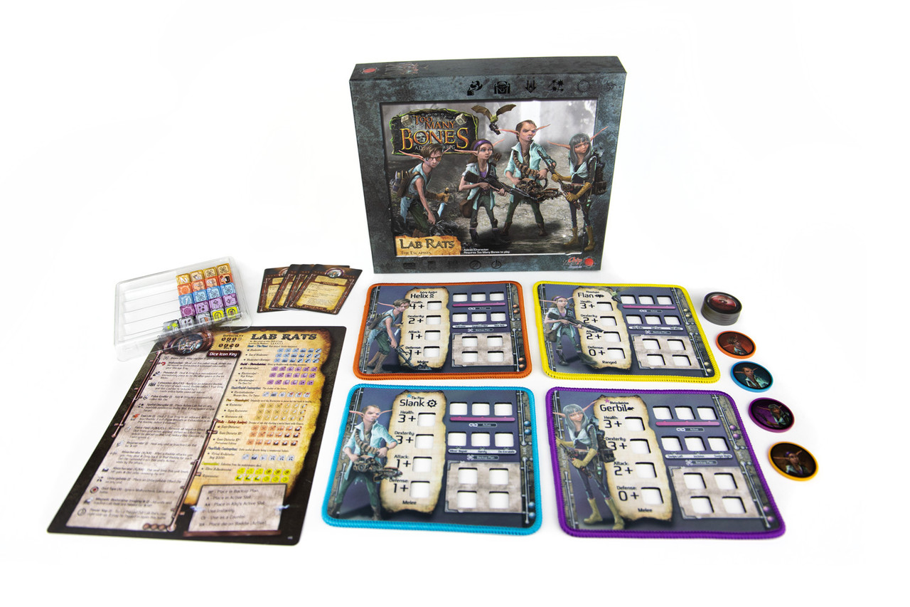 Too Many Bones: Lab Rats Expansion - Game Nerdz