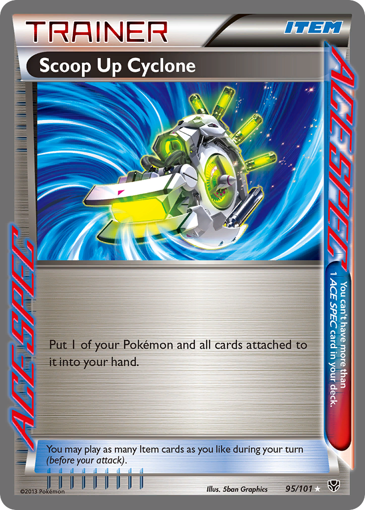 Scoop Up Cyclone 95/101 - Plasma Blast Holofoil (LP) - Game Nerdz