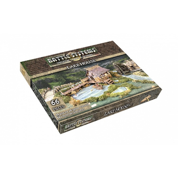 Battle Systems Terrain: Lake House - Game Nerdz
