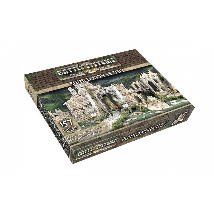 Battle Systems Terrain: Ruined Monastery - Game Nerdz