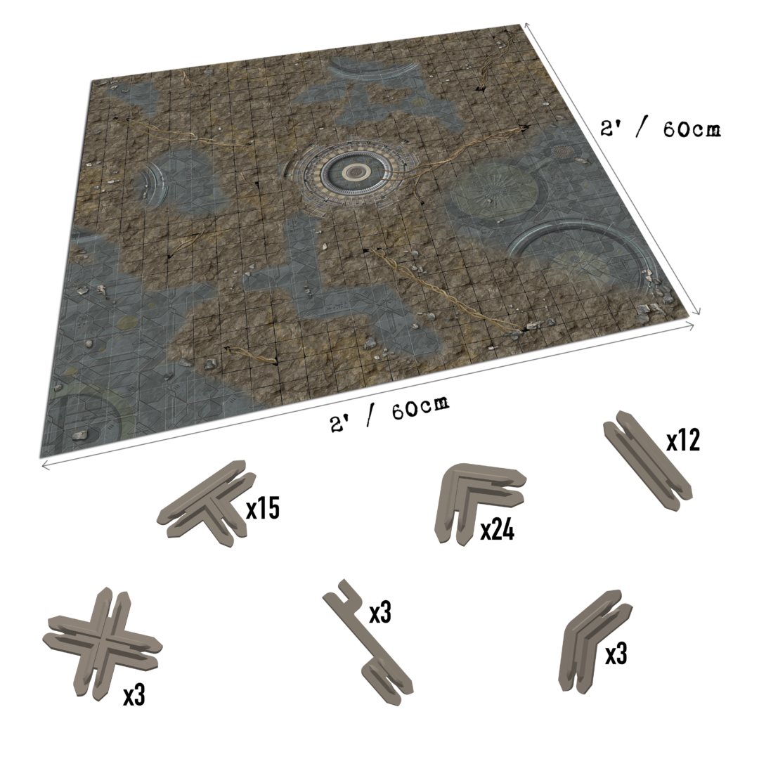 Battle Systems Terrain: Alien Catacombs - Game Nerdz