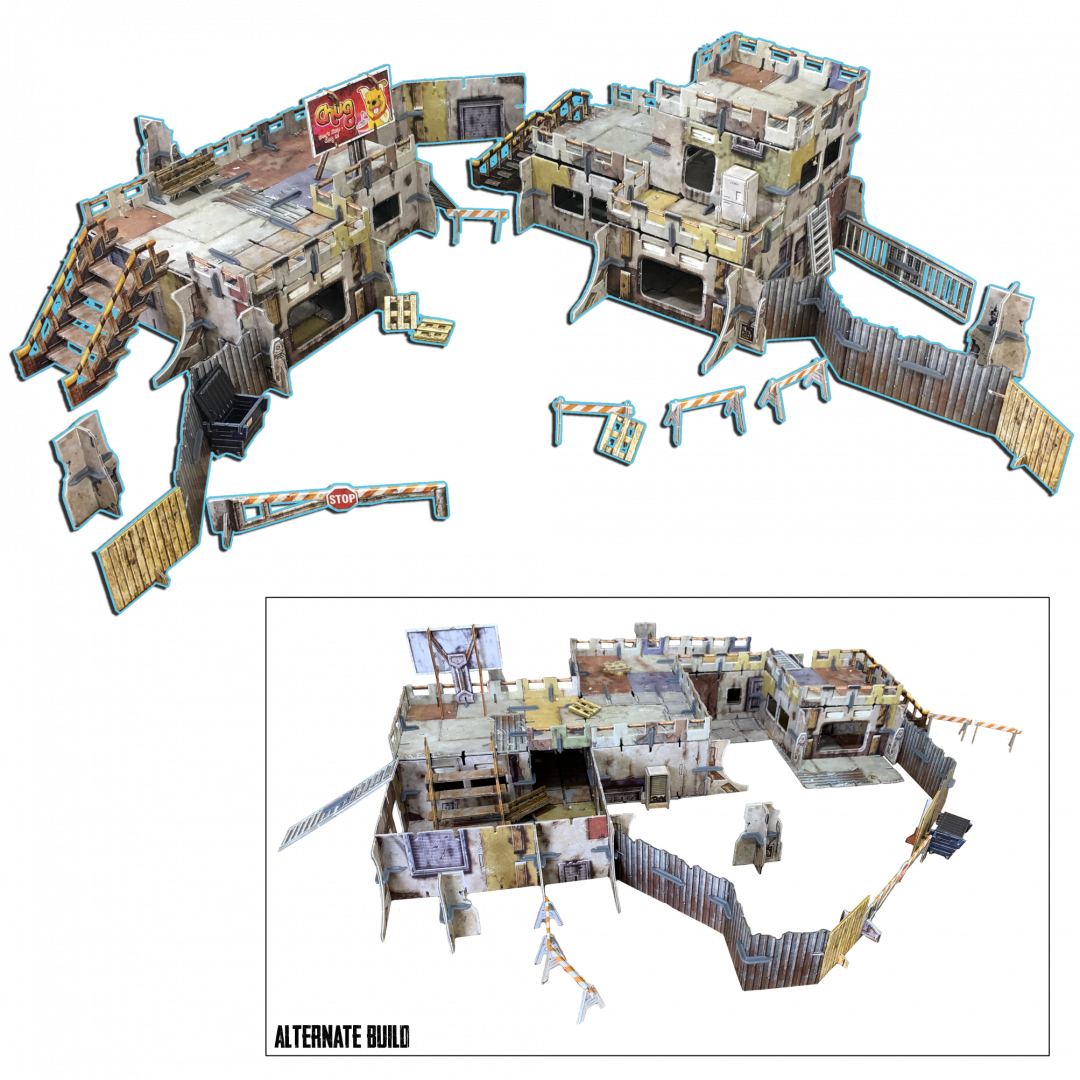 Battle Systems Terrain: Wasteland Colony - Game Nerdz