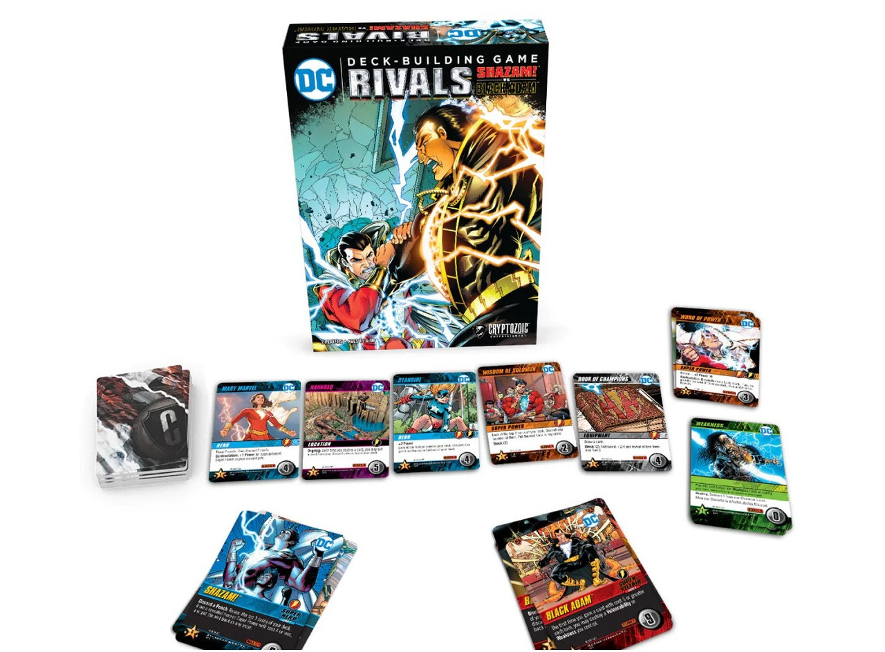 DC Comics DBG: Rivals - Shazam! vs Black Adam - Game Nerdz