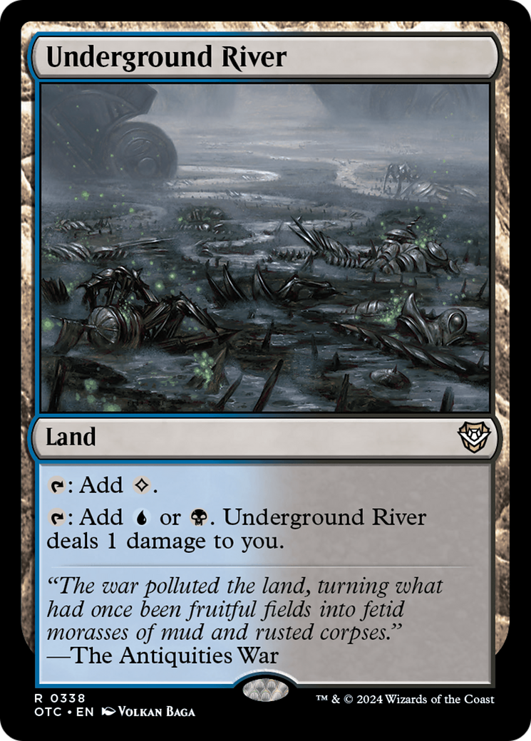 Underground River (OTC-338) - Outlaws of Thunder Junction Commander ...