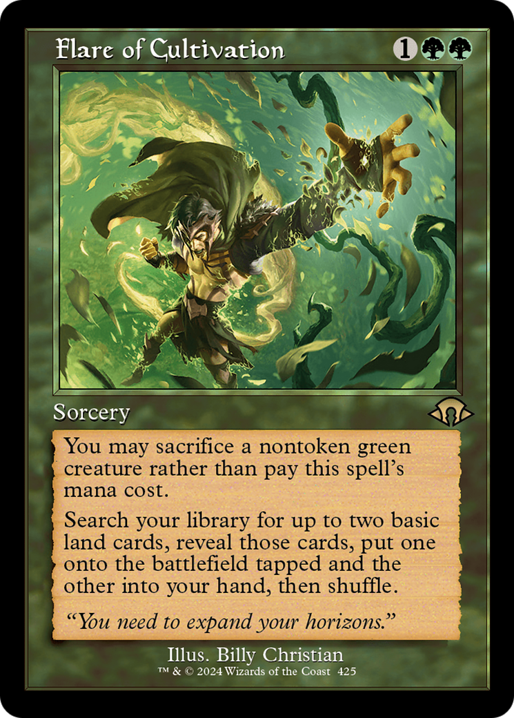 Flare of Cultivation (MH3-425) - Modern Horizons 3 Foil - Game Nerdz