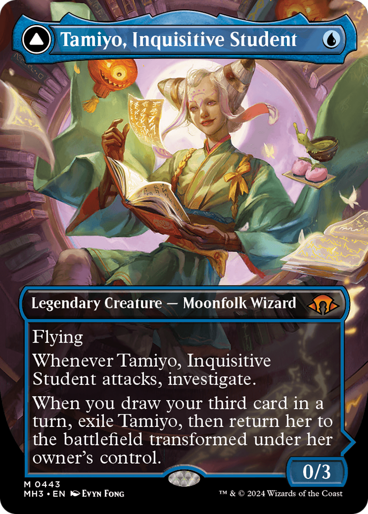 Tamiyo, Inquisitive Student // Tamiyo, Seasoned Scholar (MH3-443 ...