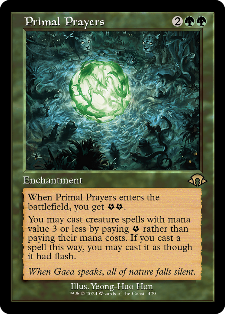 Primal Prayers (MH3-429) - Modern Horizons 3 - Game Nerdz