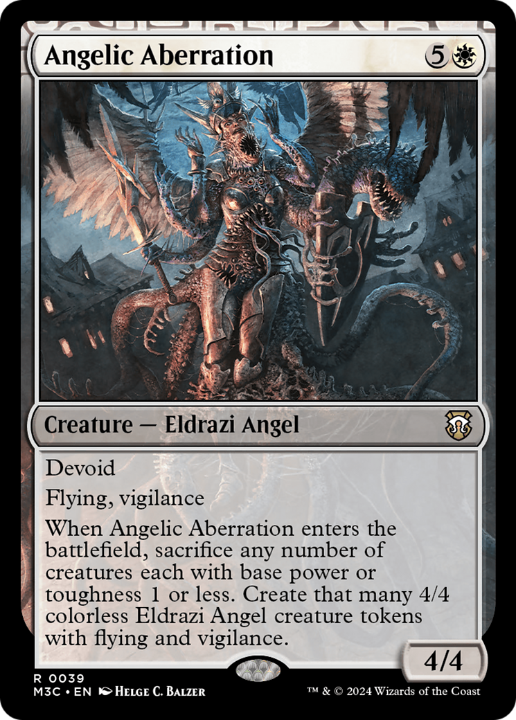 Angelic Aberration (M3C-039) - Modern Horizons 3 Commander: (devoid ...