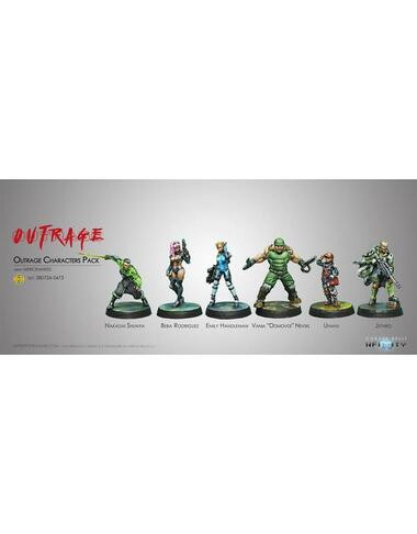 Infinity: Mercenaries Outrage Characters Pack - Game Nerdz
