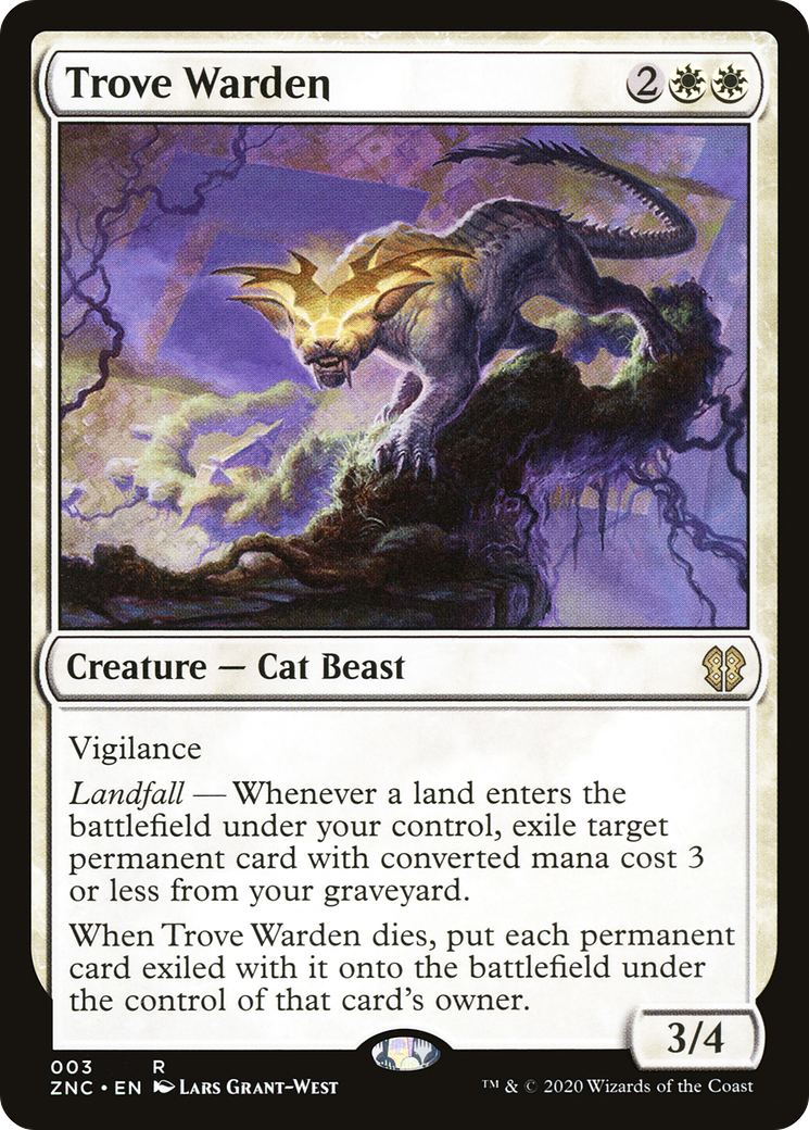 Trove Warden (ZNC-003) - Zendikar Rising Commander - Game Nerdz