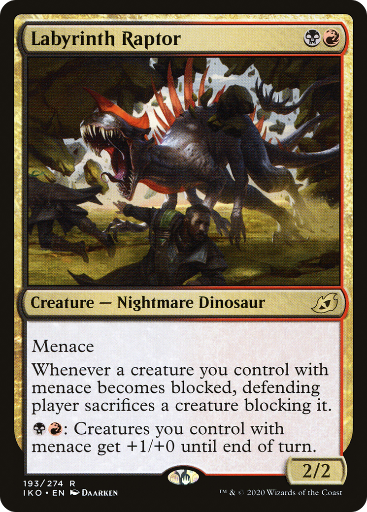 Labyrinth Raptor (IKO-193) - Ikoria: Lair of Behemoths - Game Nerdz