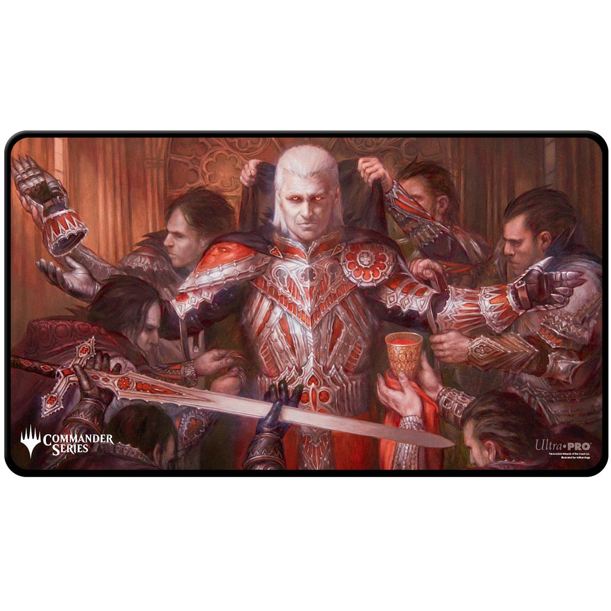 Ultra Pro Playmat: MTG Commander Series #3 - Enemy Color - Edgar (Black ...