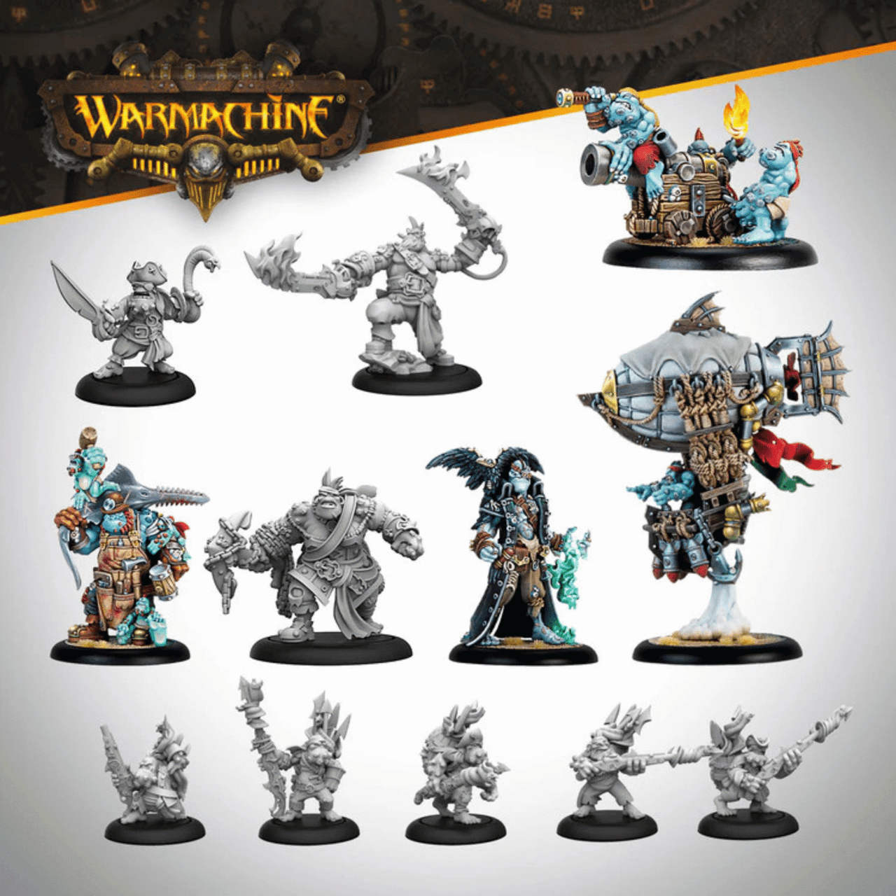 Warmachine: Southern Kriels - Brineblood Marauders Auxiliary Expansion ...