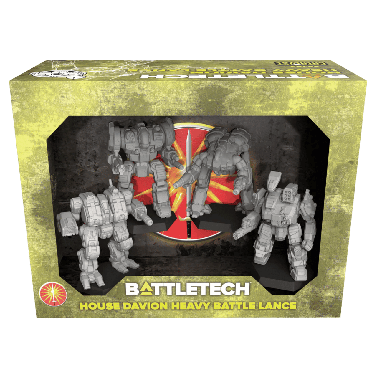 BattleTech: Miniature Force Pack - House Davion Heavy Battle Lance ...