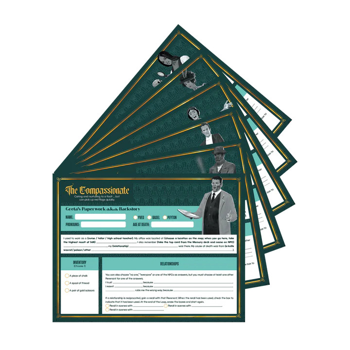 The Revenant Society RPG: Deluxe Set - Game Nerdz