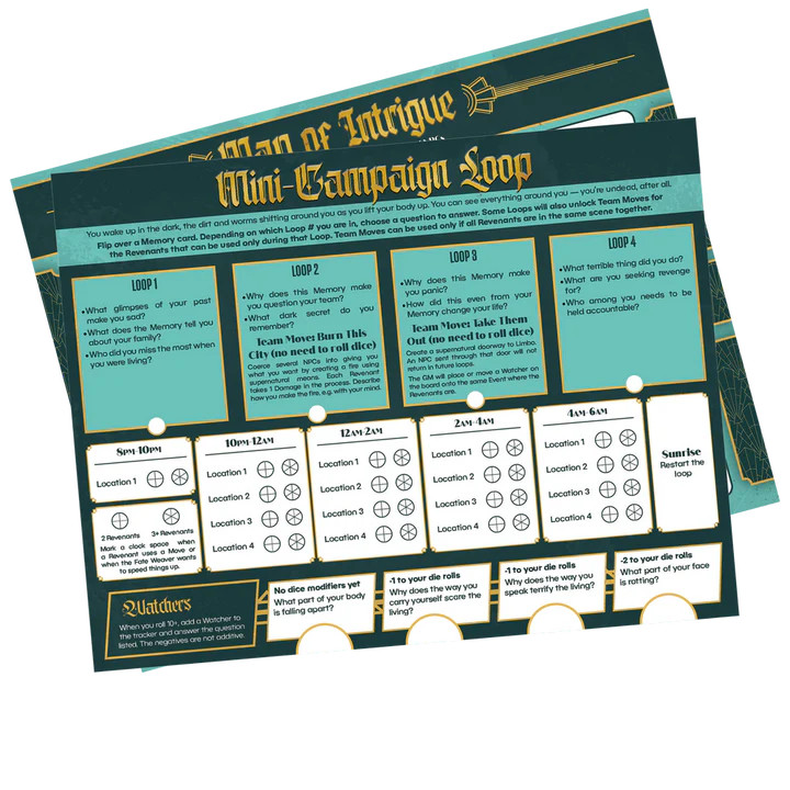 The Revenant Society RPG: Deluxe Set - Game Nerdz