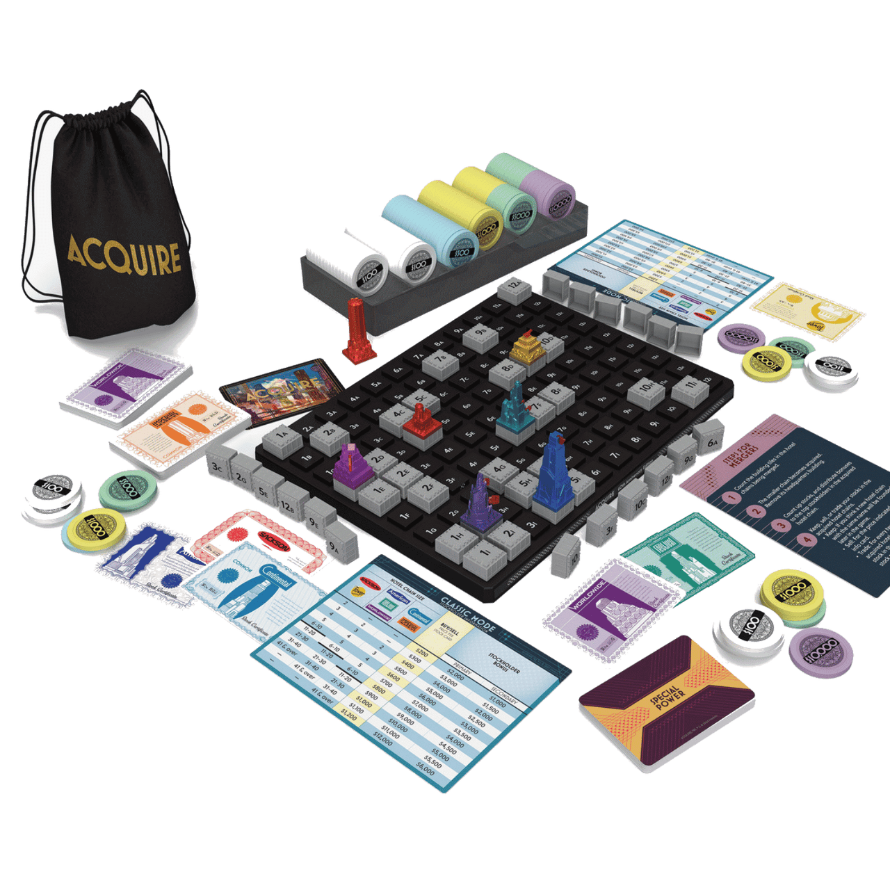 Acquire: 60th Anniversary Edition - Game Nerdz