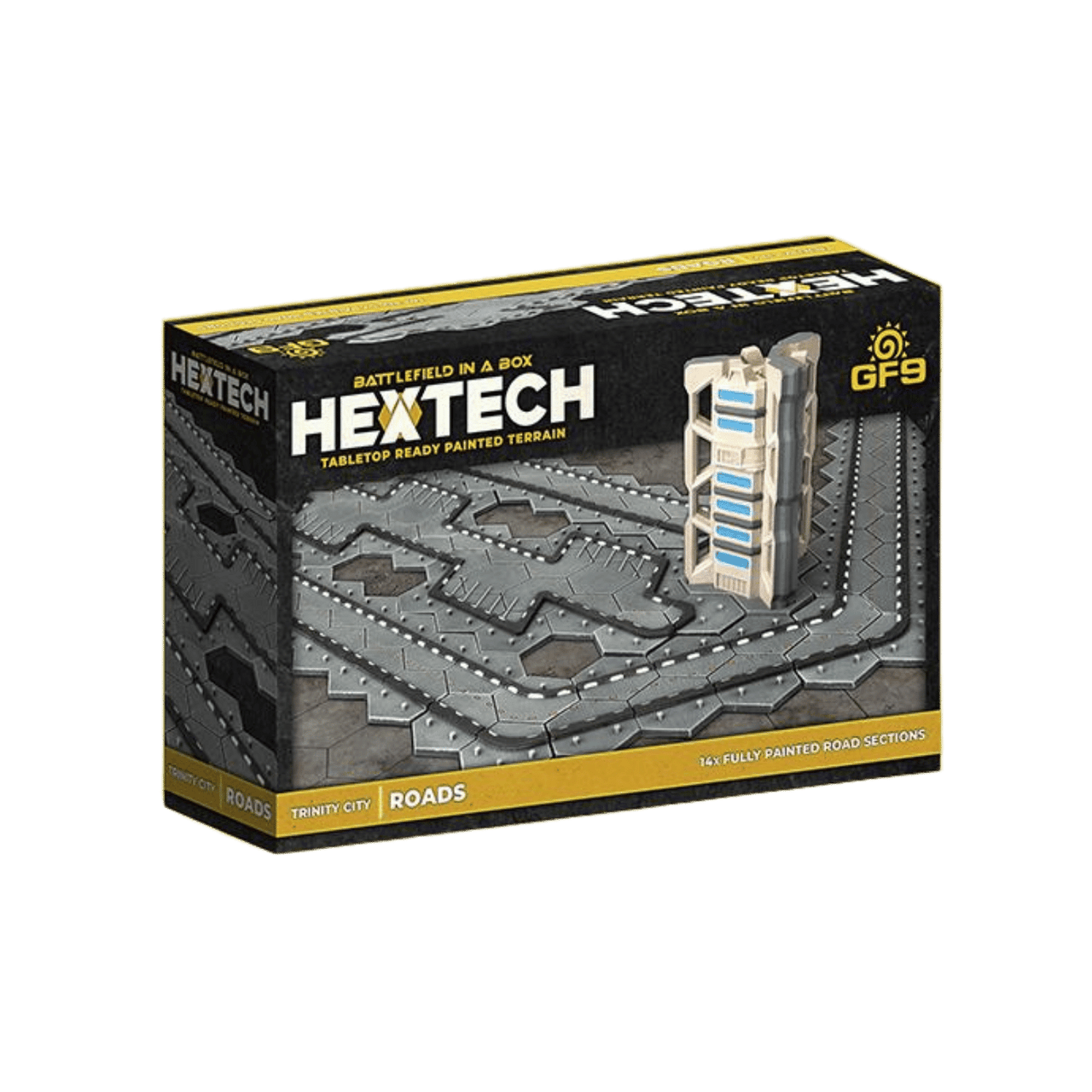 Battlefield in a Box: Hextech Terrain - Trinity City - Roads - Game Nerdz