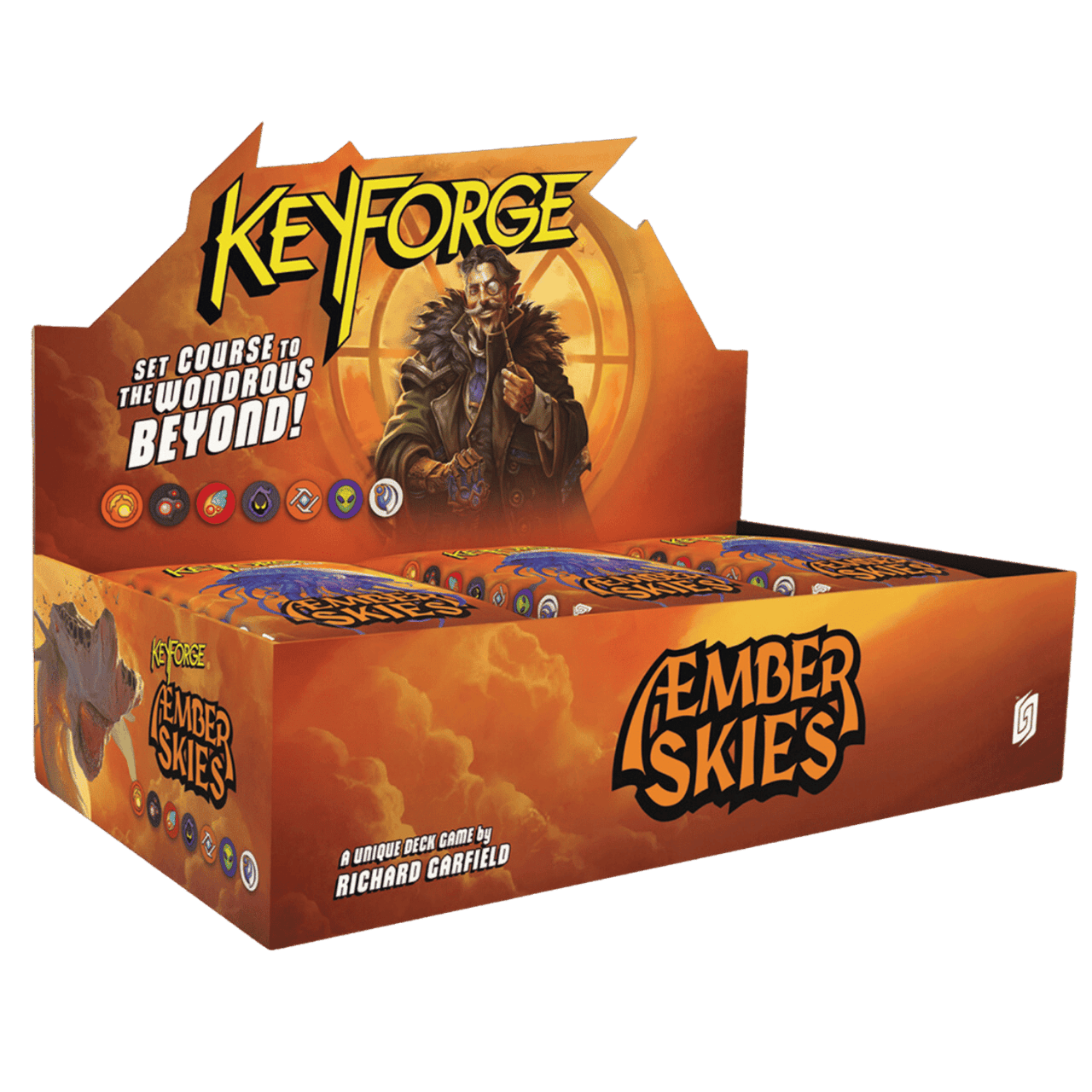 KeyForge: Aember Skies - Archon Deck Display (12) - Game Nerdz