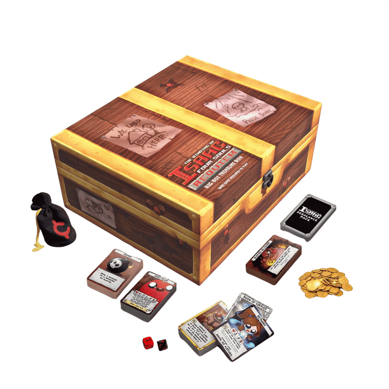 The Binding of Isaac: Four Souls - Requiem - Big Boi Box - Game Nerdz