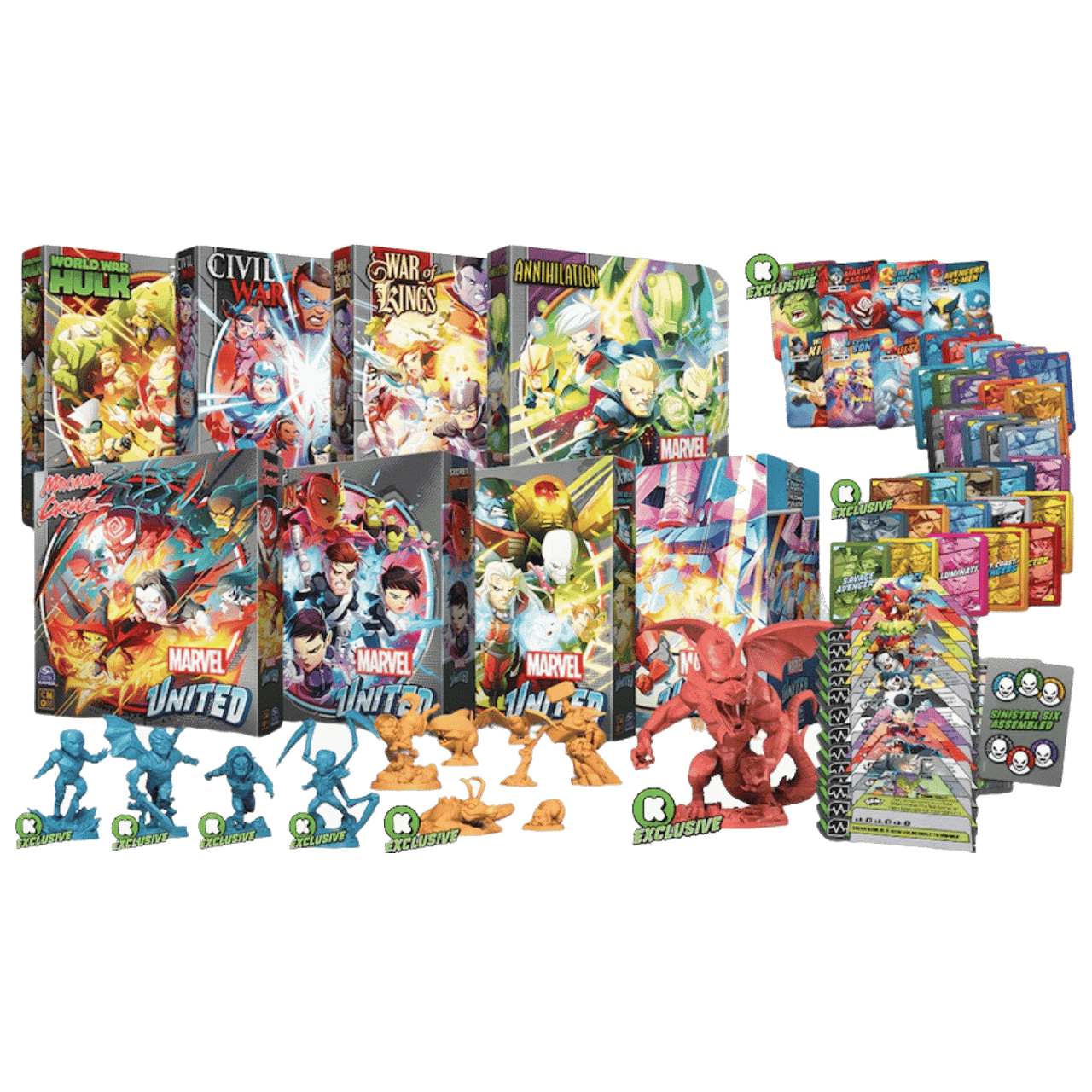 Marvel United: Multiverse - Omniverse All-In Pledge (Kickstarter ...