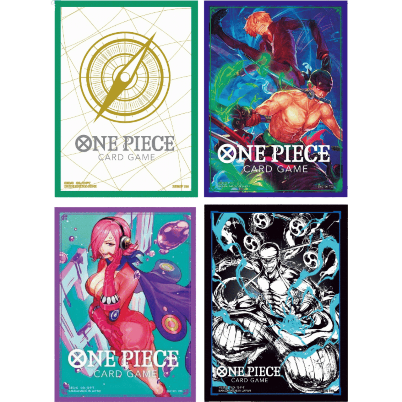 One Piece TCG: Official Card Sleeves V5 (70ct) (Set of 4) - Game Nerdz